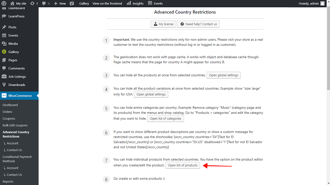 Woocommerce How To Hide Products By Country Wp Super Admins