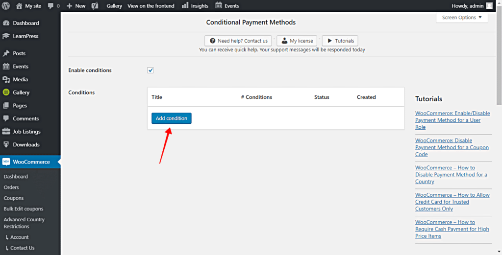 Woocommerce Disable Payment Method For A Shipping Class Wp Super Admins