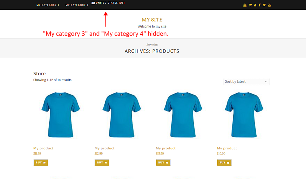 WooCommerce - How to Show Different Store Menu by Country - WP Super Admins