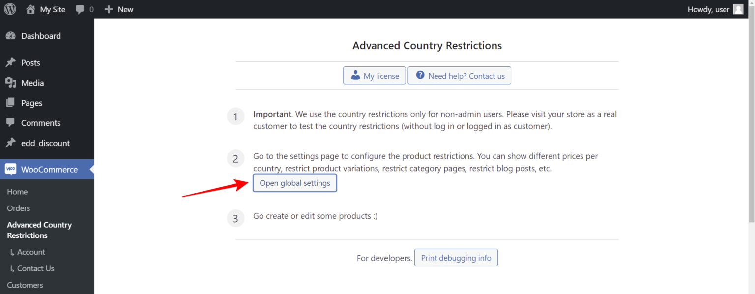 Woocommerce Restrict Products By Shipping Or Billing Country