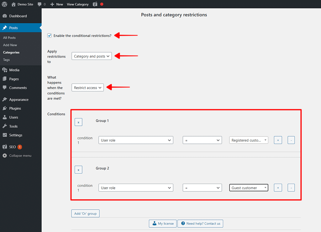 WordPress - How to Restrict Posts for WooCommerce Customers
