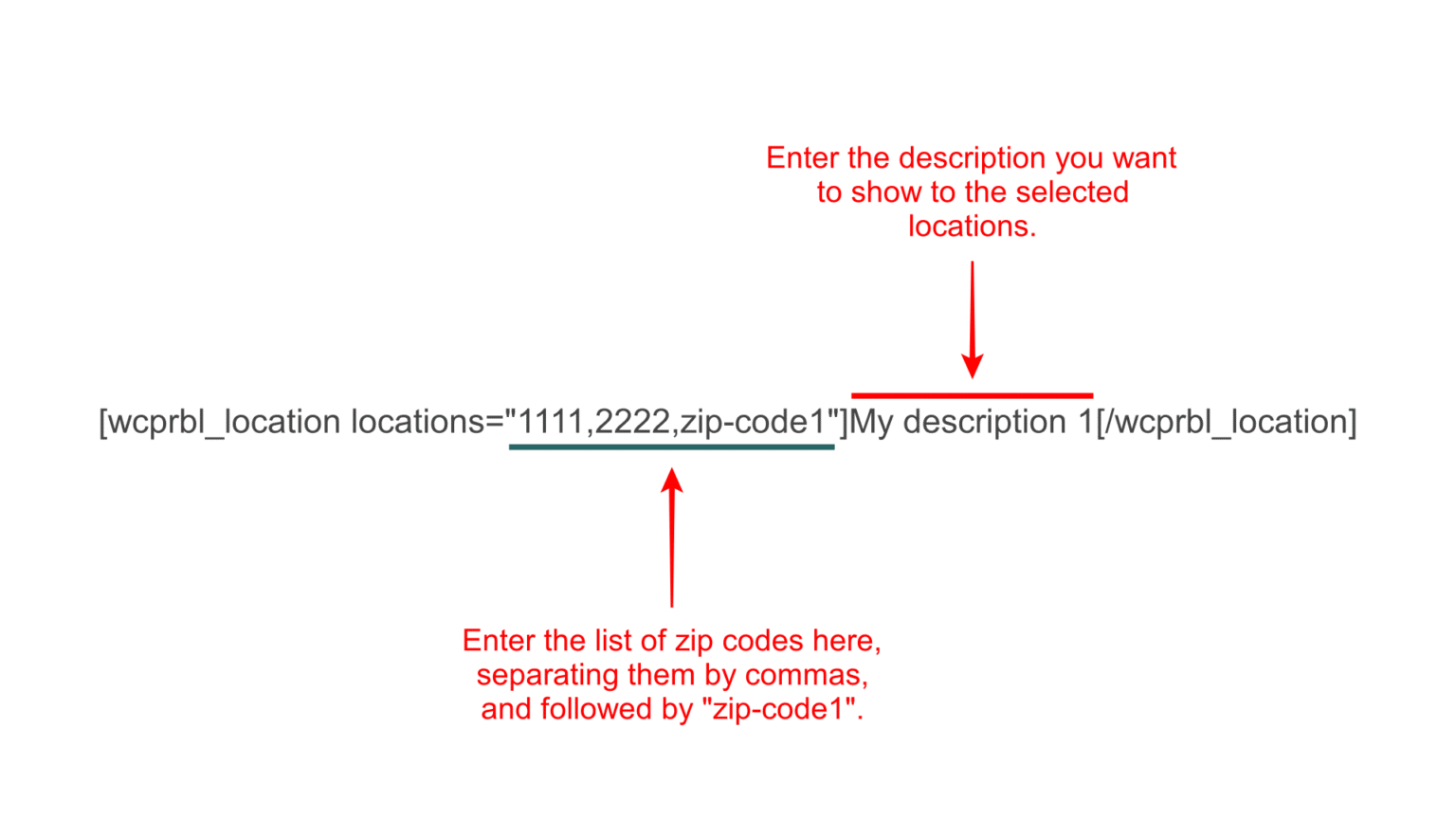 Woocommerce How To Set Product Descriptions By Zip Code 