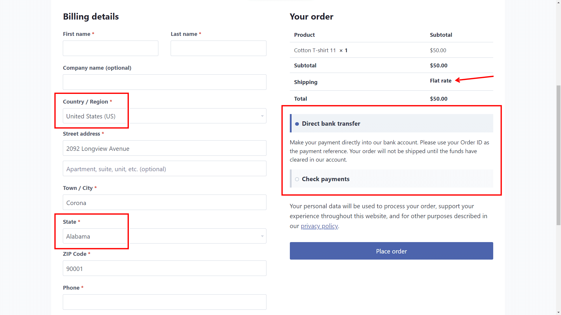 Disable WooCommerce Payment Gateways by Shipping Method