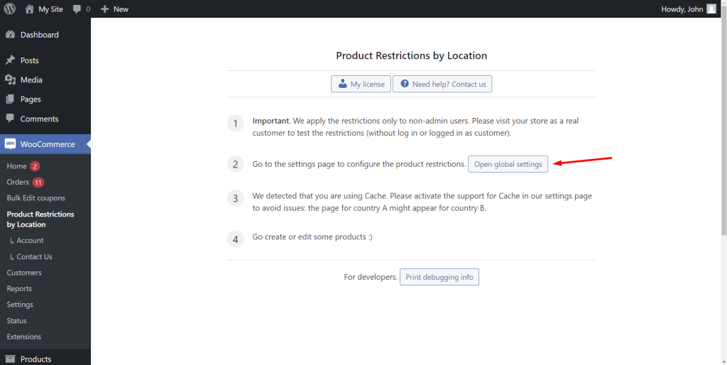 Woocommerce Restrict Products By State Or Province